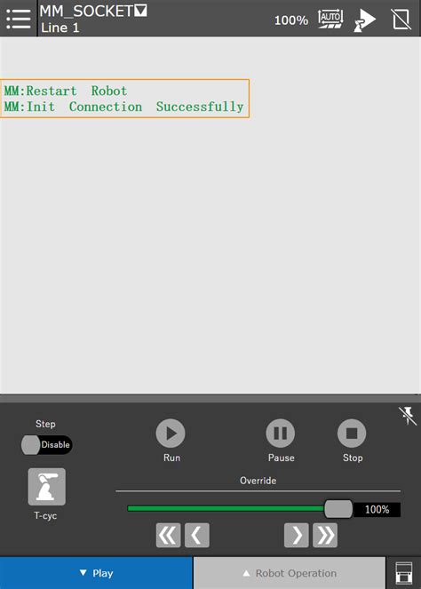 Set Up Standard Interface Communication With Fanuc Crx