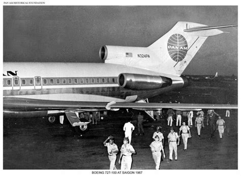 Saigon Vietnam 1960s Pan American Aircraft Images Pan American