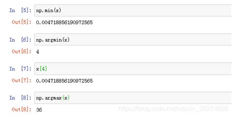 机器学习和数据分析 Numpy的arg运算机器学习和优化问题中argmin Csdn博客