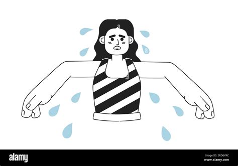 Woman Sweaty Armpit Cut Out Stock Images Pictures Alamy