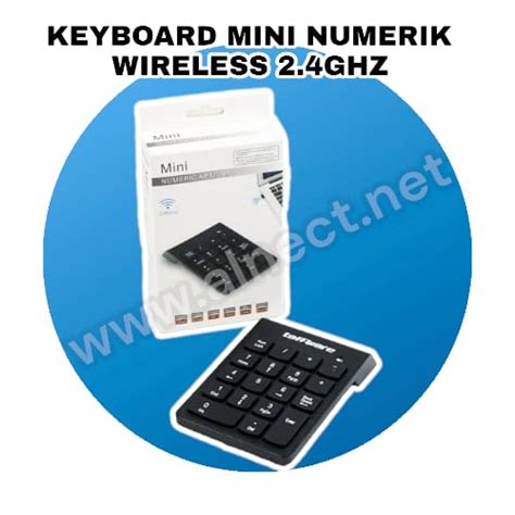 Jual Keyboard Numeric Numpad Angka Keypad Numeric Keyboard Wireless GHz Keyboard Wireless
