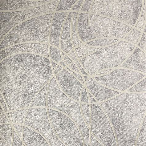 ТАПЕТ ВИНИЛ БЕСТСЕЛЪР 4 СРЕБЪРНИ ОВАЛИ СИВ