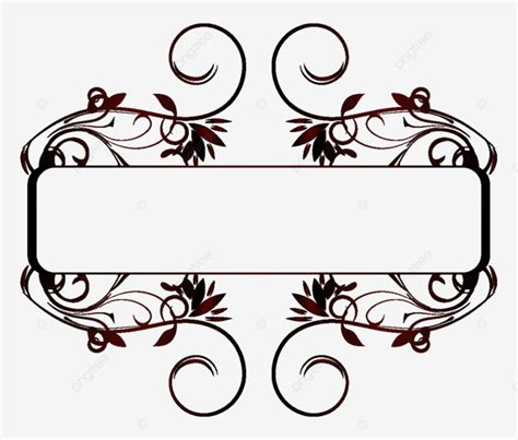 빈티지 꽃 프레임 추상적 인 배경 잎 선조 그림 Png 일러스트 및 벡터 에 대한 무료 다운로드 Pngtree