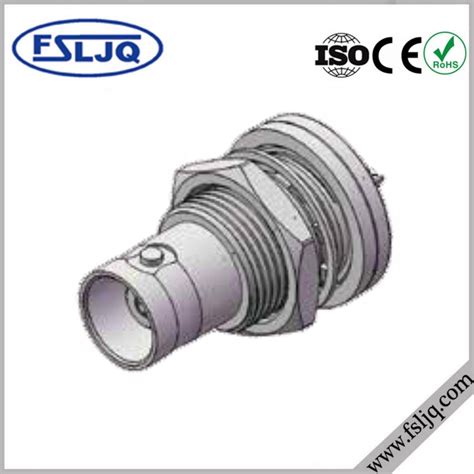 Bnc Female Bulkhead Microstrip Rf Coaxial Connector China Connector And Bnc Connector