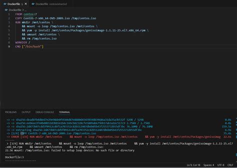 Creating Docker Image From Centos 7 Iso Image General Docker
