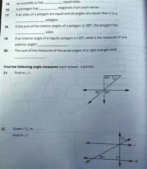An Isosceles 4 Has Equal Sides A Pentagon Has Diagonals From Each
