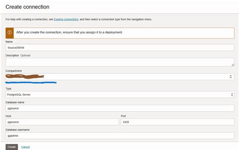 Oci Goldengateを使用したpostgresqlを使用したオンプレミスのpostgresqlデータベースのociデータベースへの移行