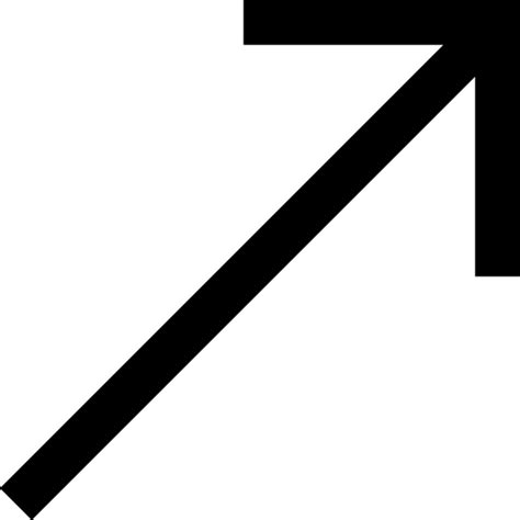 Diagonal Arrow Free Arrows Icons