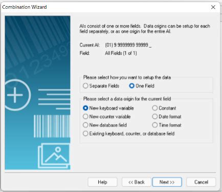 Create A GS Barcode In LABEL MATRIX Instructions Efficient Business Integrators