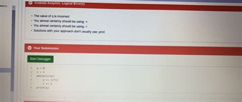 Solved Instructions Assume There Is A Variable H Already