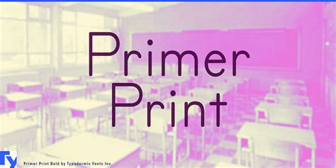 Primer Print Font Typing Guru