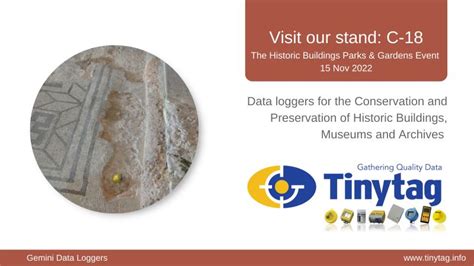 Gemini Data Loggers Ltd Tinytag On Linkedin Tinytag Datalogger Conservation Preservation