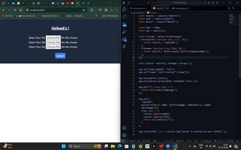 Vikash Bisht On Linkedin Nodejs Multer Fileupload Developer Javascript Coding