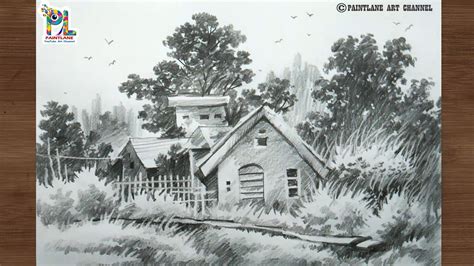 Pencil Shading House