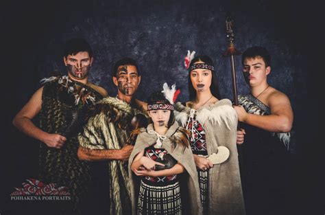 Poihakena Portraits Beautiful Traditional Māori Photos