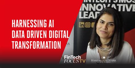 Harnessing Ai Data Driven Digital Transformation Harrington Starr