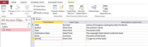 How To Create A Database And Add Tables In MS Access