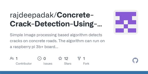 Github Rajdeepadakconcrete Crack Detection Using Image Processing Simple Image Processing