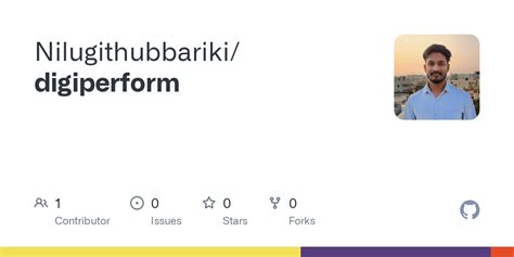 Github Nilugithubbariki Digiperform