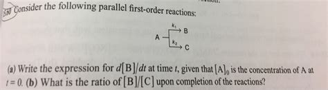 Solved Consider The Following Parallel First Order