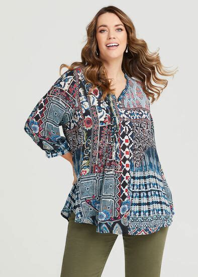 Plus Size Boho Tops And Shirts Taking Shape Nz
