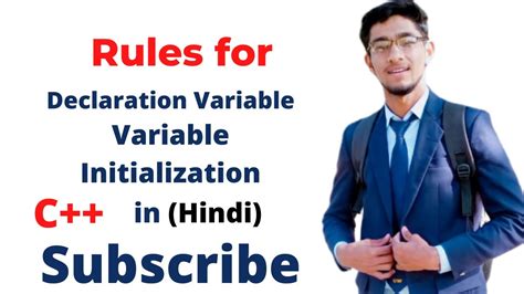 Rules For Declaring Variables And Variable Initialization C Urdu Hindi Youtube