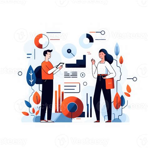 Business Team Prepare Data Analytics Ai Generated 27853595 Png