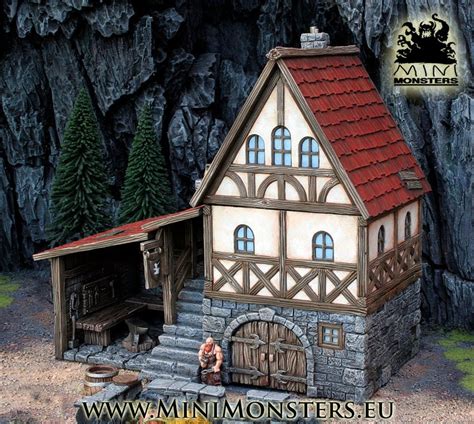 Medieval Blacksmith House Etsy