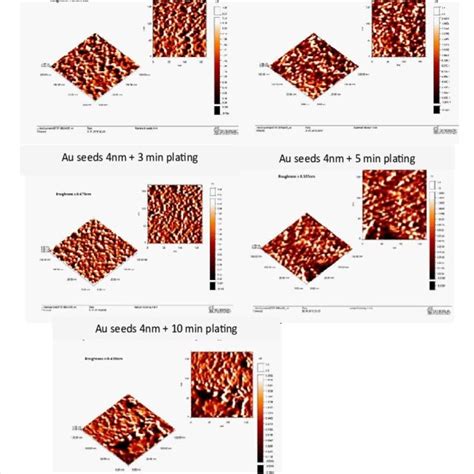 STM Images For The Substrates Investigated Download Scientific Diagram