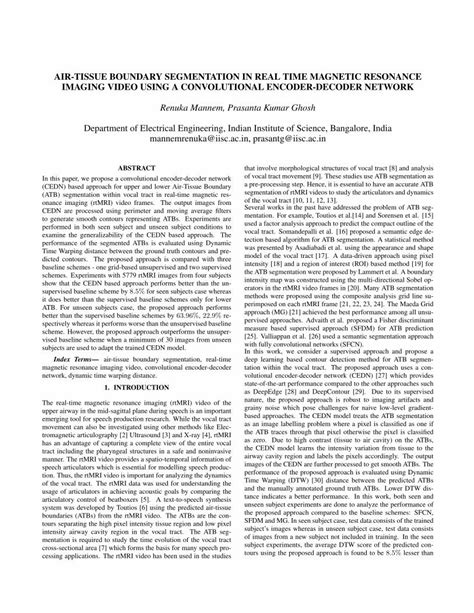 pdf air tissue boundary segmentation in real time … · index terms