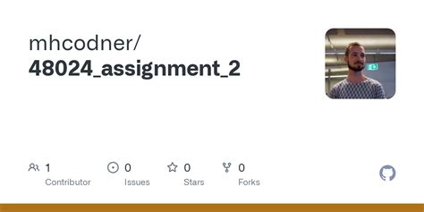 Github Mhcodner48024assignment2