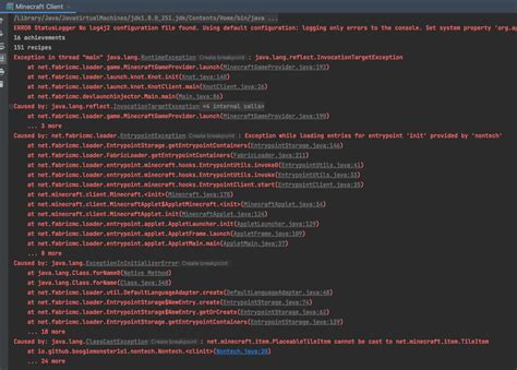 Jvm Doesnt Shut Down After An Exception · Issue 5 · Minecraft Cursed Legacycursed Fabric