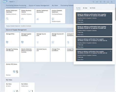 notifications sap fiori for web design guidelines