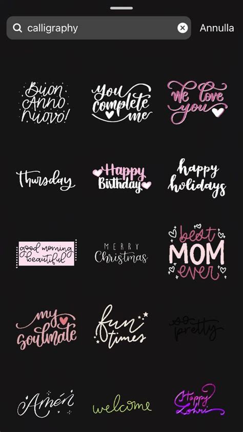  Per Instagram Stories Instagram Fonts Instagramfonts Social Media
