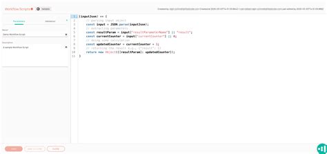 Workflow Scripts Fieldcode Manual