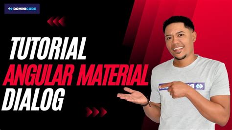 Tutorial Completo De Angular Material Dialog Para Principiantes