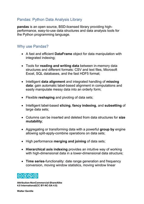 From Sql To Pandas Pdf