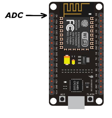 Kurs Esp8266 5 Obsługa Adc Feriar Laboratory