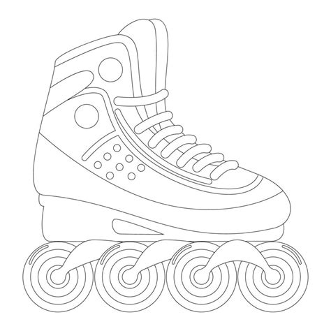Sport Inline Skates 55603501 Vector Art At Vecteezy