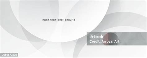 3d 흰색 기하학적 추상 배경은 원 모양 효과 장식으로 밝은 공간에 레이어를 겹칩니다 종이 컷 스타일의 미니멀 배너 웹 전단지 카드 표지 또는 브로셔를 위한 현대적인 그래픽