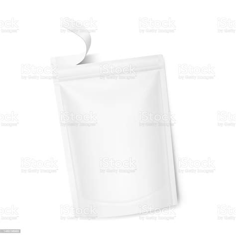 흰색 배경에 파우치 가방 모형을 엽니다 벡터 그림입니다 정면도 0명에 대한 스톡 벡터 아트 및 기타 이미지 0명 3차원 형태 가방 Istock