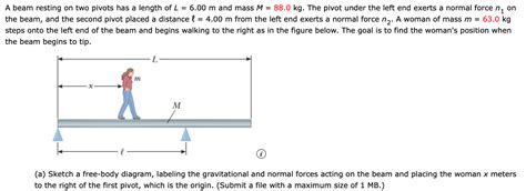 Solved B Where Is The Woman When The Normal Force Ny Is Chegg Com