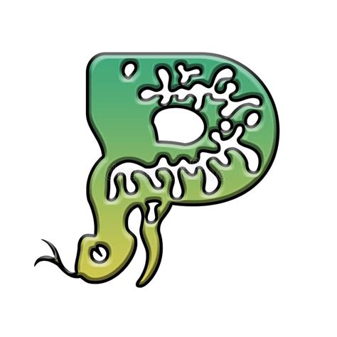 Python Letters Clipart