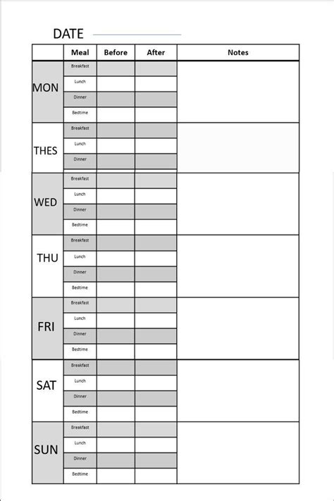 10 Best Printable Diabetic Log Book Pages Artofit