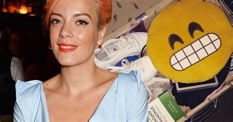 Lily Allen Posts Photo Of SEX TOY In Her Case As She Packs For 30th Birthday Celebrations