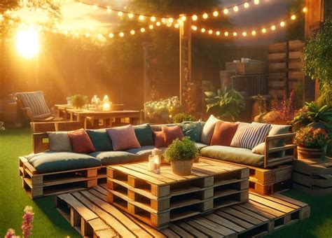 Outdoor Furniture From Pallets
