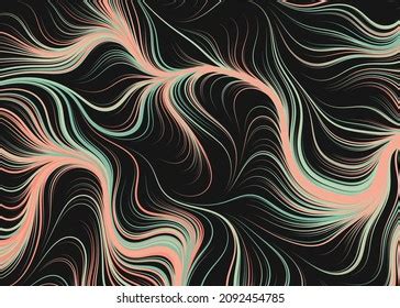 Abstract Perlin Noise Geometric Pattern Generative Stock Vector Royalty Free