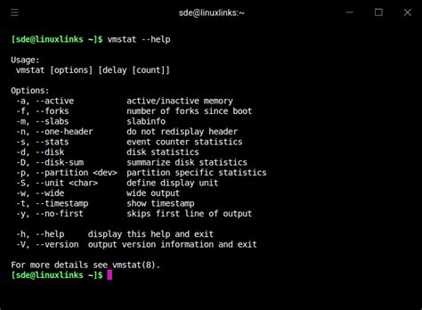 Vmstat Reports Virtual Memory Statistics Linuxlinks