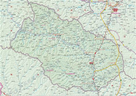 延安市 甘泉县地图 延安市地图查询