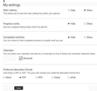 User Preferences For Plug Ins MoodleDocs